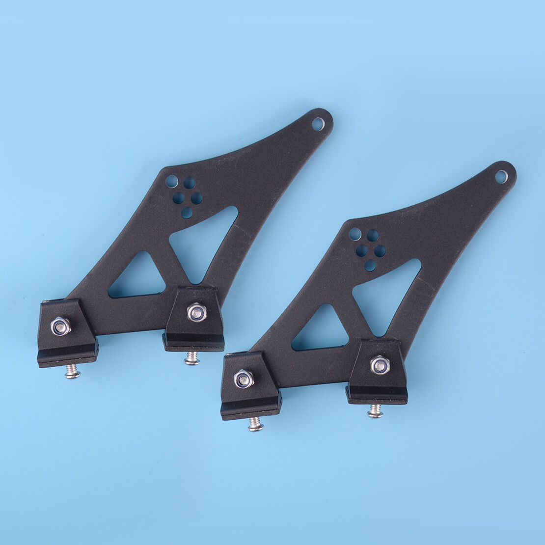 1set 5" Aluminum Alloy Universal Car Rear Wing Spoiler Mount Brackets ...