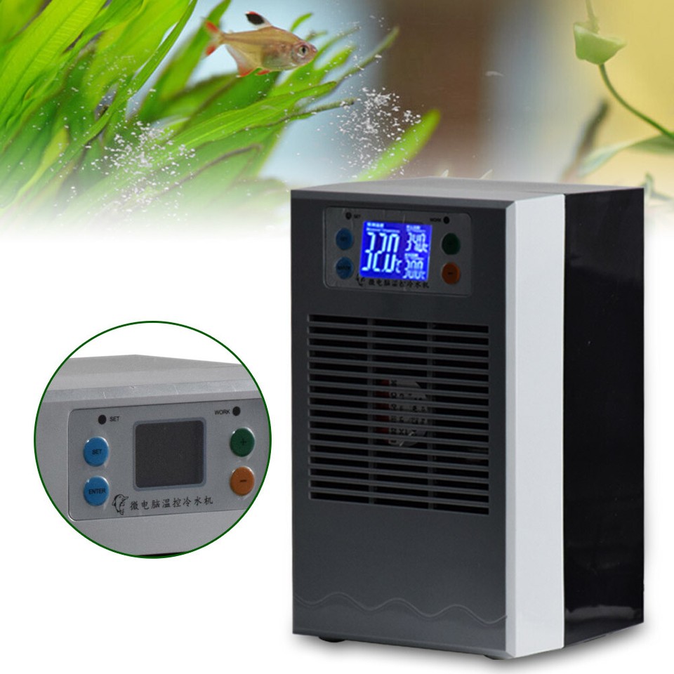 100W Aquarium Water Chiller Constant Temperature Cooling System Fish ...