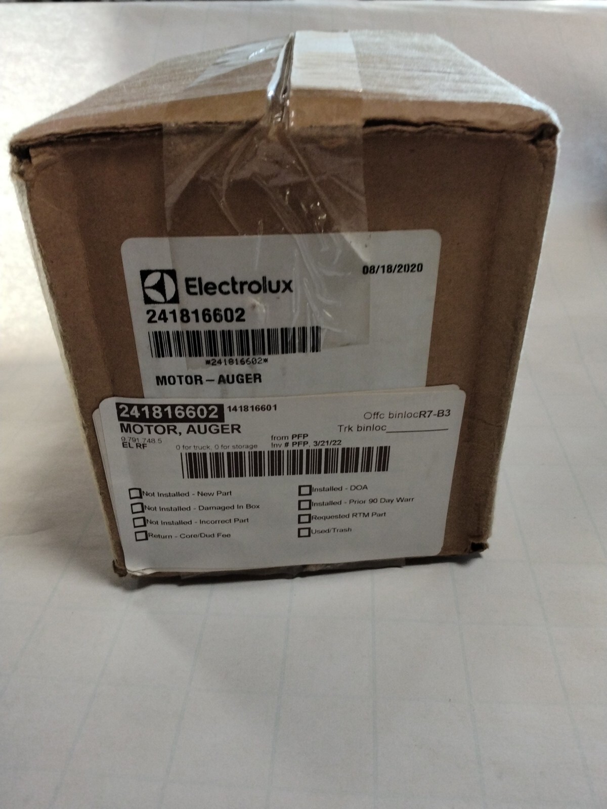 Electrolux 241816602 Refrigerators Motor Coo Singapore for sale online ...