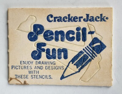 1975 Vintage Premium Cracker Jack Prize Pencil Fun Boat Stencil Toy | eBay