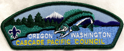 BSA BOY SCOUT "CASCADE PACIFIC COUNCIL" SHOULDER PATCH, OREGON ...