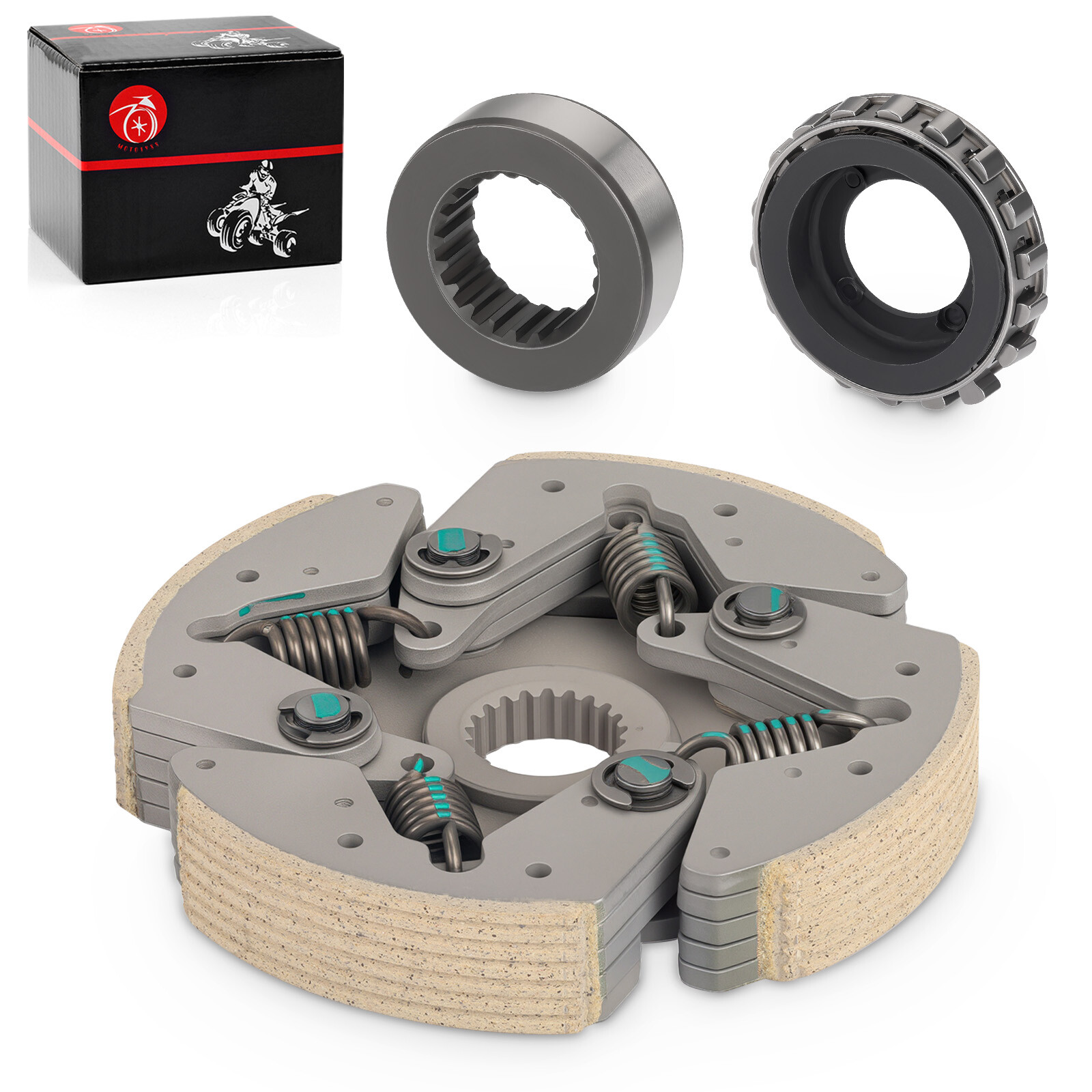 Wet Clutch Centrifugal & Bearing for Kawasaki Bayou 300 KLF300B 1988 ...