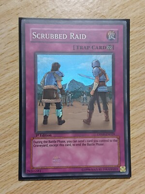 Yugioh - Scrubbed Raid - Super Rare - DP09 - NM | eBay Australia