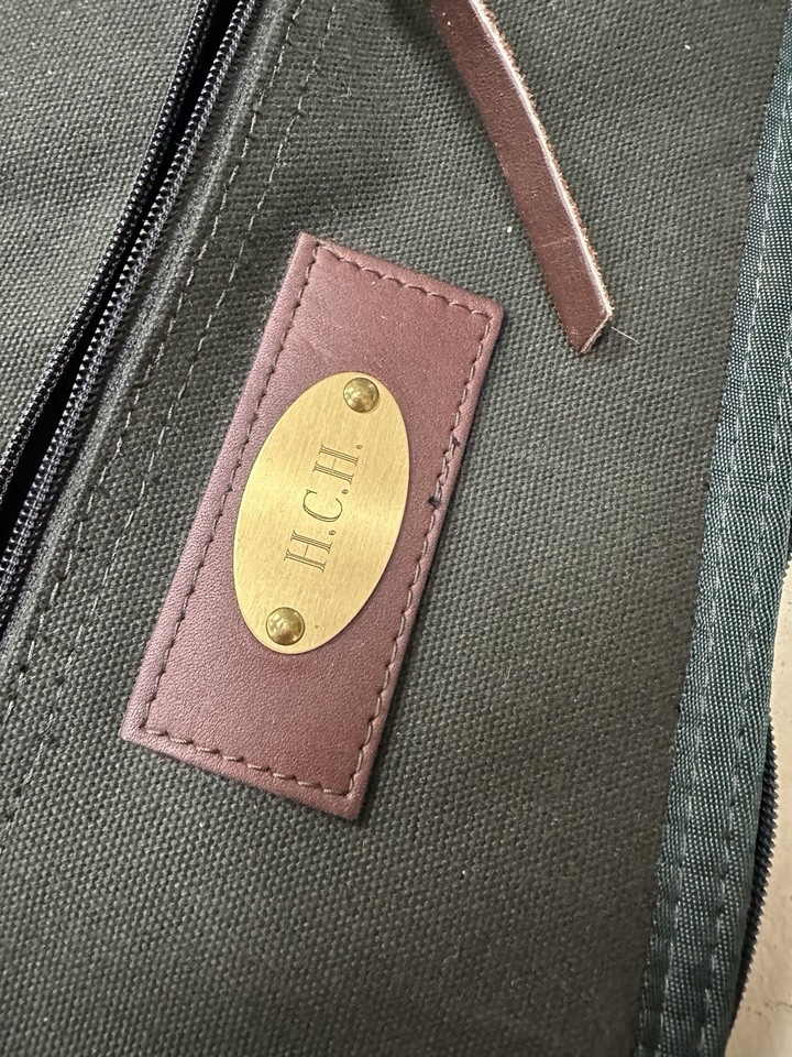 Orvis Battenkill Gun Bag Case Sherpa Leather Canvas 46 Inch Long | eBay