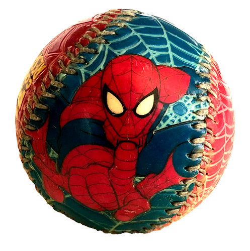 Spiderman Baseball Marvel Comic Universal Studios Web Great Power ...