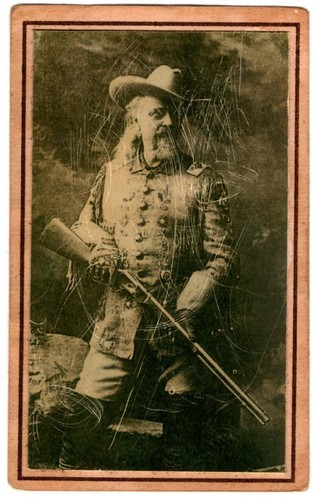 *BUFFALO BILL WILD WEST SOUVENIR CDV PHOTO WILLIAM F CODY 1846-1917* | eBay