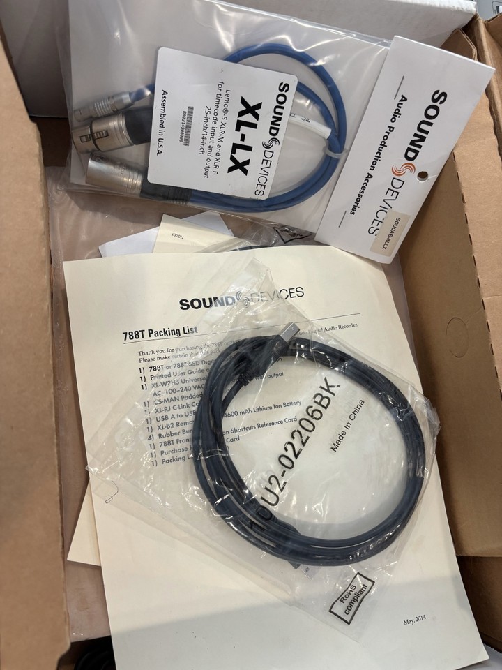 Sound Devices 788T 8-Channel Hard Drive Audio Recorder | eBay