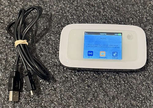 AT&T ZTE MF923 Velocity Hotspot 4G LTE WiFi Mobile - White w/ USB | eBay