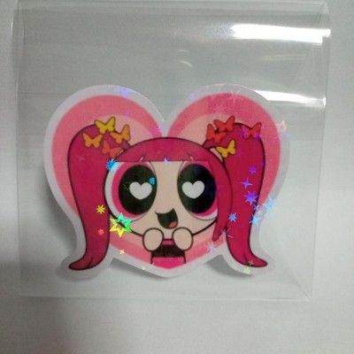 Newjeans Hanni Powerpuff Girls Holographic Stickers 2pcs 2in From Japan ...