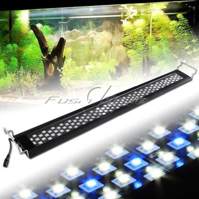 150LEDs White Blue 0.5W LED Light Full Spectrum Aquarium Fish Tank ...
