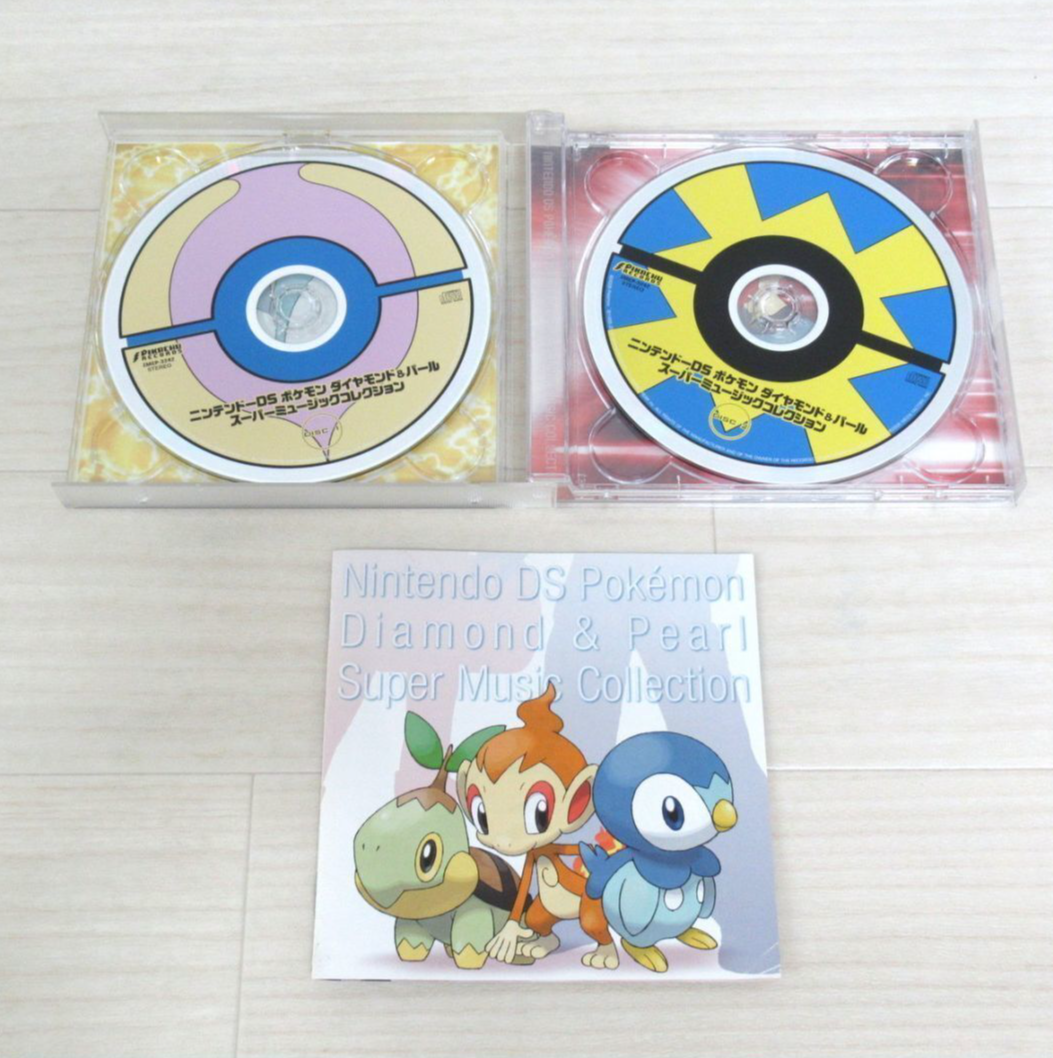 Used Pokemon Ds Diamond And Pearl Super Music Collection