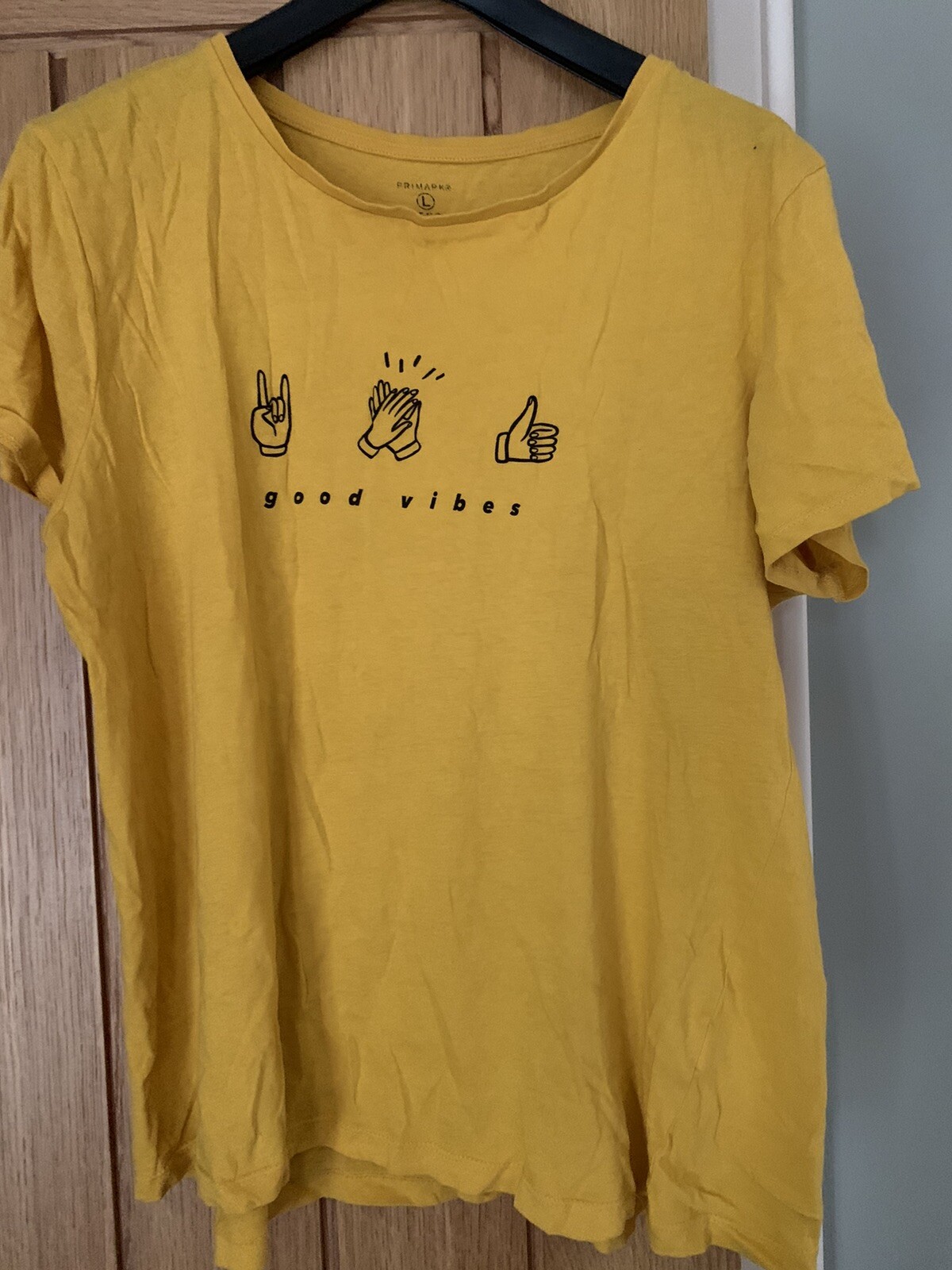 yellow tshirt primark | eBay UK