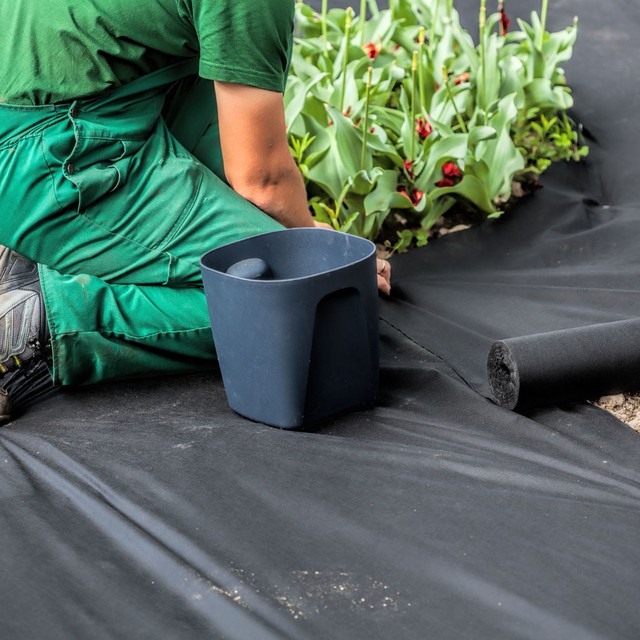 Weed Control Fabric Permeable Sheet 2x50m Heavy Duty Ground Membrane ...