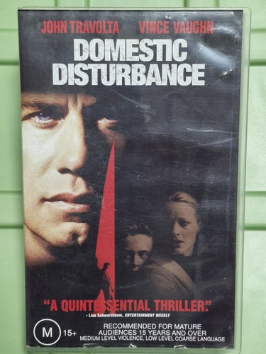 Domestic Disturbance Vhs Blockbuster Ex-Rental Watched Works Great | eBay