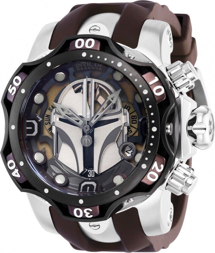 Invicta Star Wars Mandalorian Gray Dial Men's Watch 40482 for sale ...