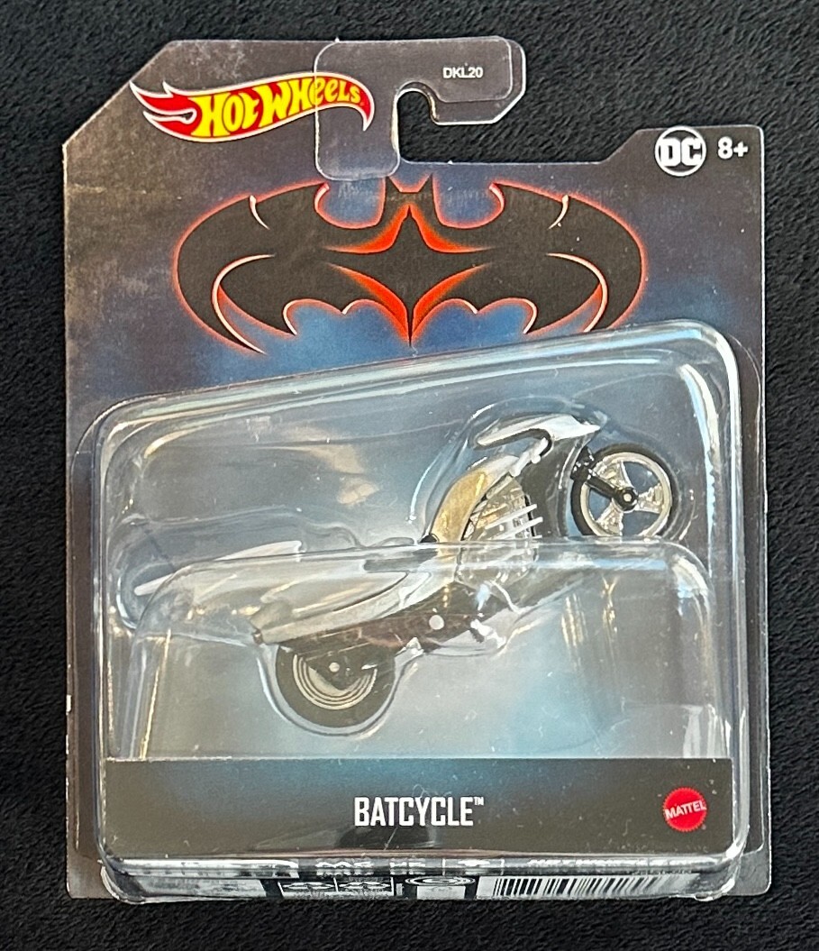 Hot Wheels Batman - Batman & Robin (1997 Film) - Batcycle 1:50 Scale ...