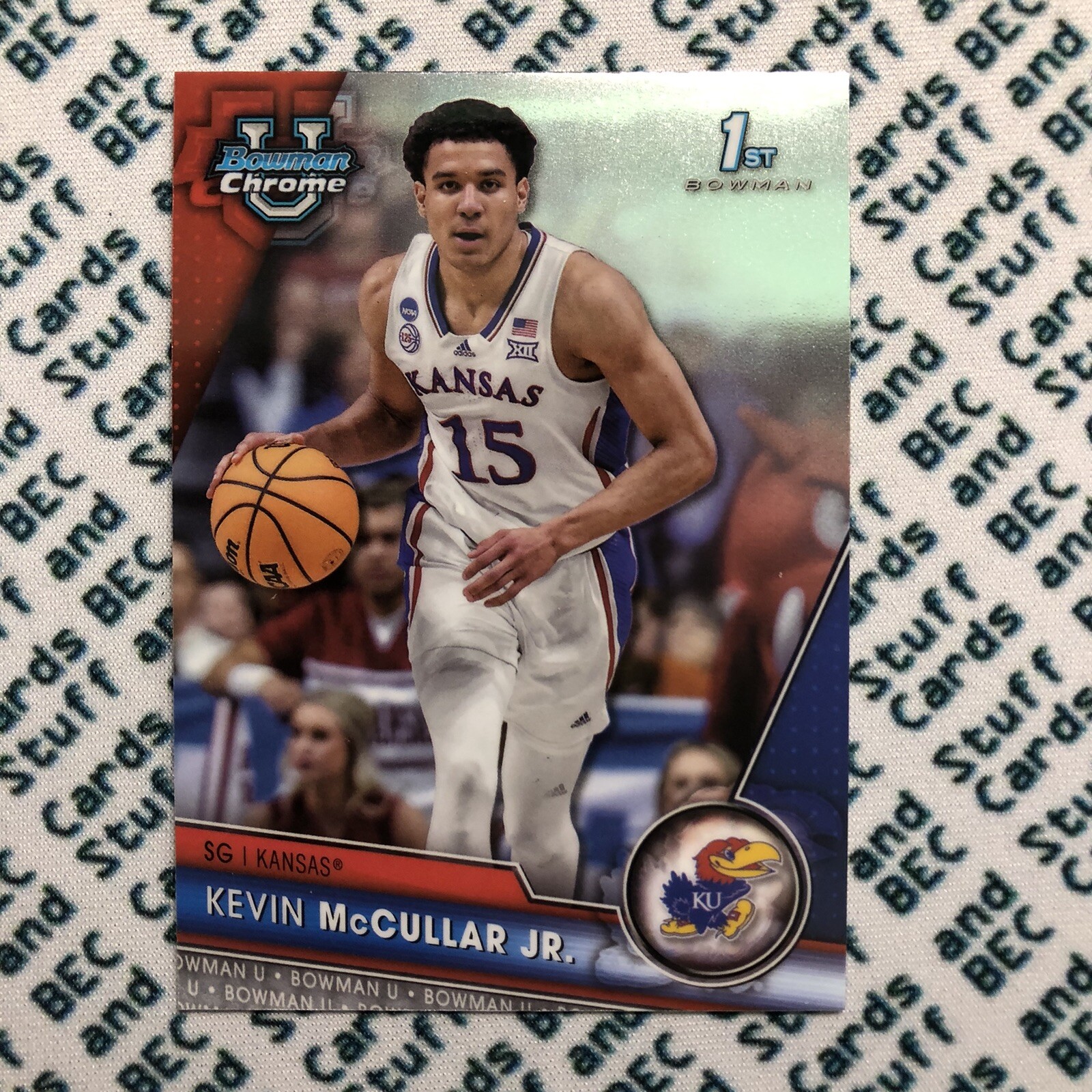 New York Knicks Kevin McCullar Jr. 2024 Bowman U Chrome Basketball ...