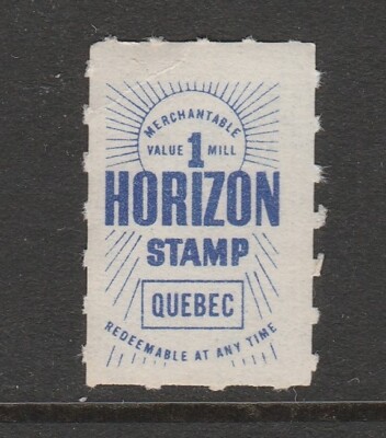 Canada Quebec Horizon stamp-Merchant trading store stamp t141 | eBay