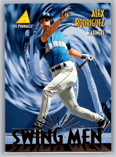 1995 Pinnacle Swing Men Baseball #283 Alex Rodriguez Seattle Mariners ...