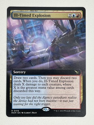 Ill-Timed Explosion (Extended Art) 0416 - MTG Murders at Karlov Manor ...