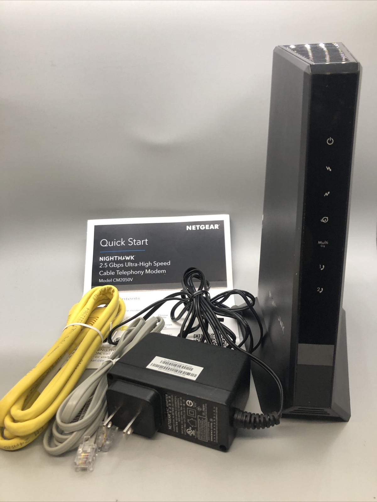 NETGEAR Nighthawk CM2050V 2.5Gbps Internet Speed Cable Modem ...