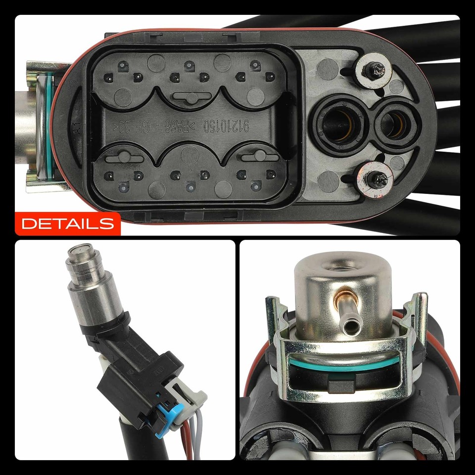 Spider Fuel Injectors w/ Fuel Return Line for Chevy Silverado GMC ...