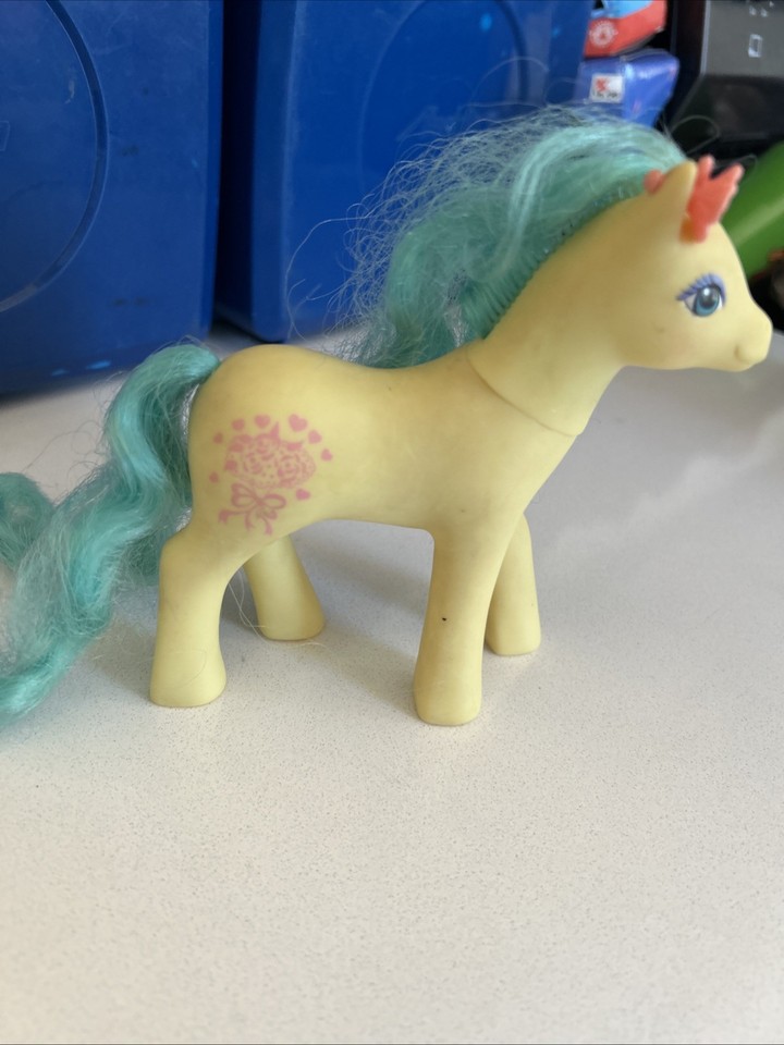 Vintage G1 Gen 1 MLP My Little Pony Prom Queen Sweetheart Sister CHA ...