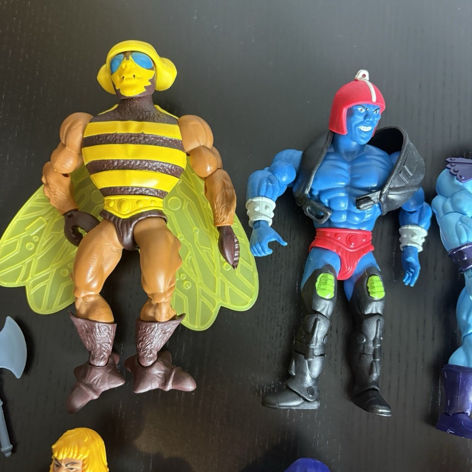 Mattel He-Man MASTERS OF THE UNIVERSE Retro Action Figures Lot Modern ...