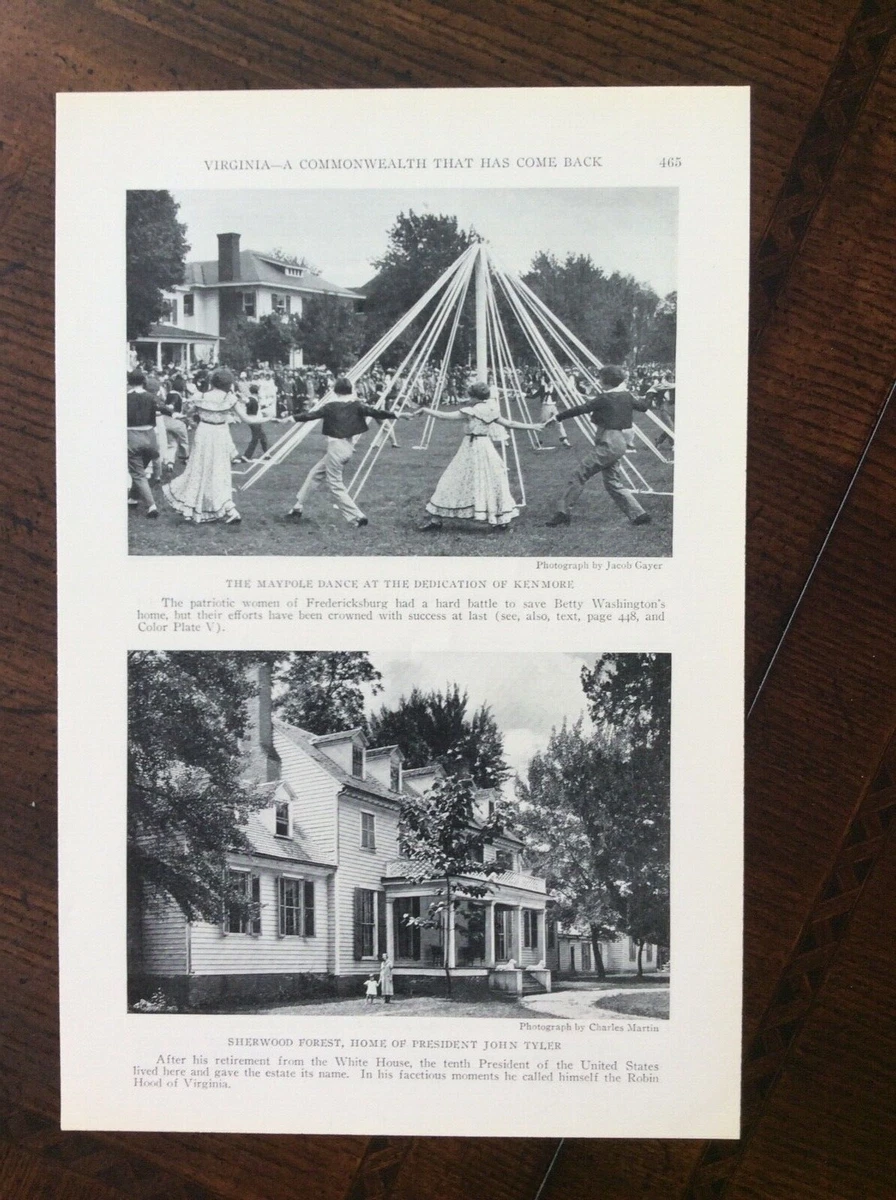 Vintage Maypole Dance