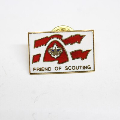 Friend of Scouting Pin Lapel Enamel Collectible | eBay