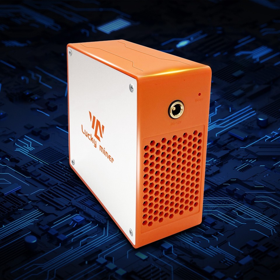 US Ship Lucky Miner LG07 Dogecoin Miner 11MH/S WIFI Solo Mining Lotto ...