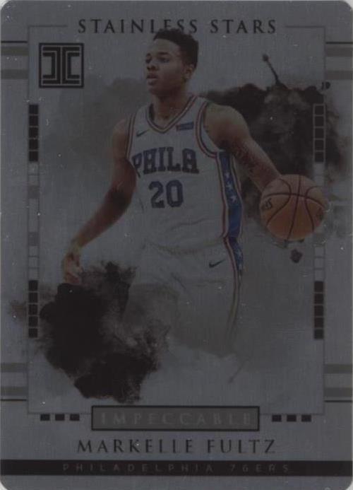 2017-18 Panini Impeccable - Stainless Stars Markelle Fultz #SS-MF /99 ...