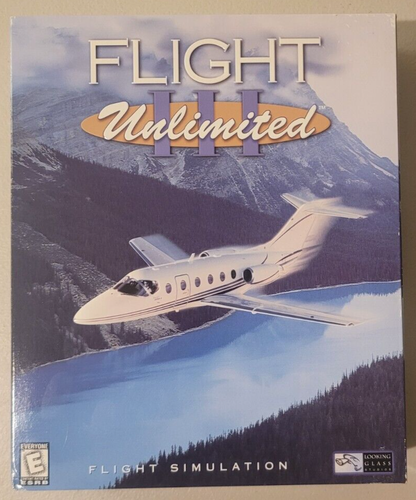 Vintage Retro Flight Unlimited III Flight Simulator for Windows 95 & 98 ...
