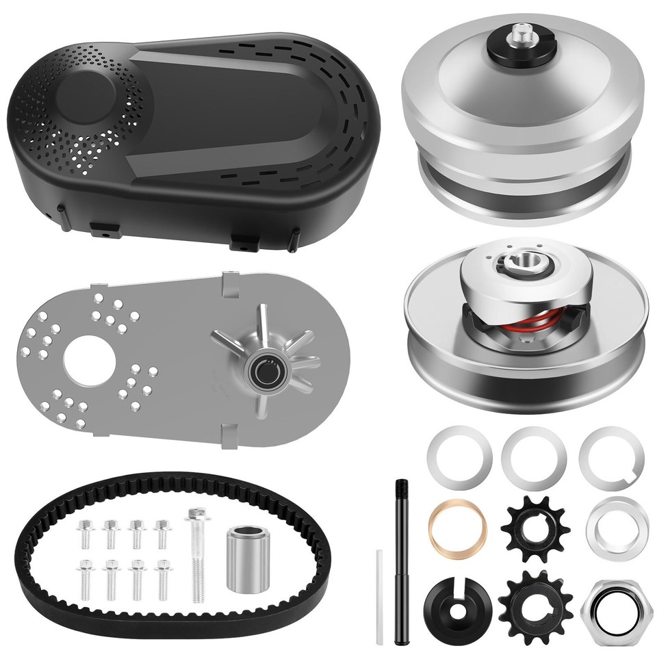 1" CLUTCH GO KART TORQUE CONVERTER 10T12T MINI BIKE CVT COMBO 40/41 35 ...