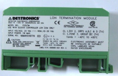 Det-tronics EQ3LTM Lon Termination Module | eBay