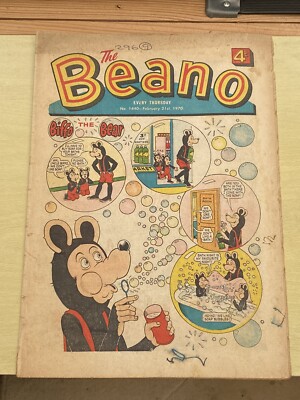 Beano Comic - #1440 - 21st February 1970 - Please read description ...