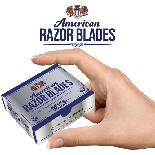 The Shave Factory American Razor Blades - Single Edge Razor Blades ...