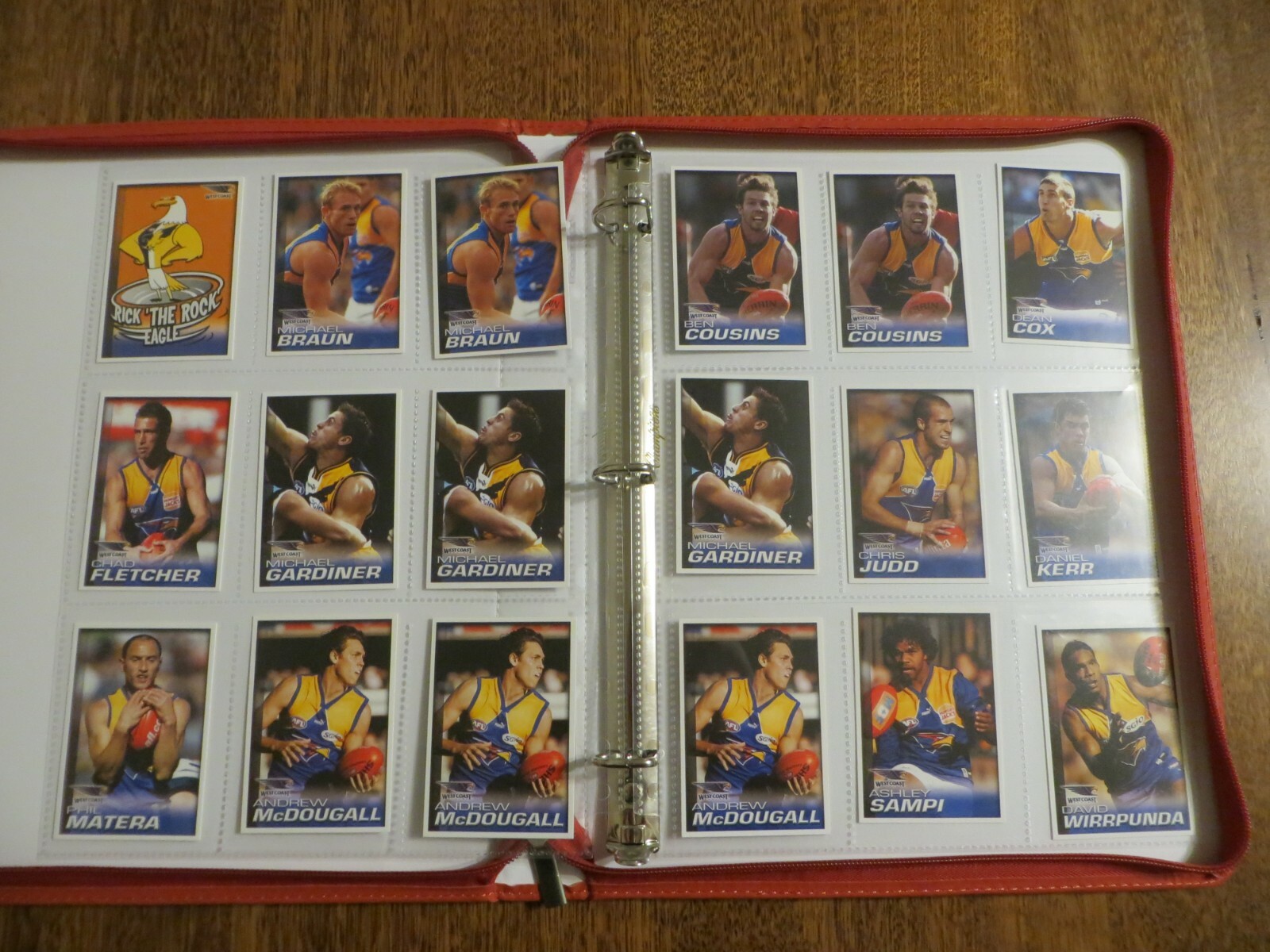 Lot 18 West Coast Eagles Select Herald Sun AFL Footy Cards 2005 | eBay ...