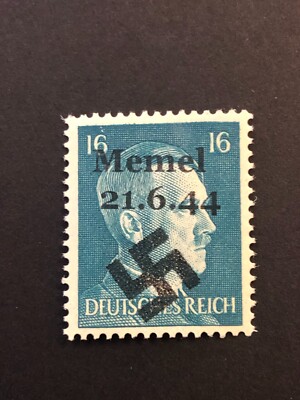 Germany WWII propaganda overprint (MEMEL) 16 Rpf. MNH /s1 #425 | eBay