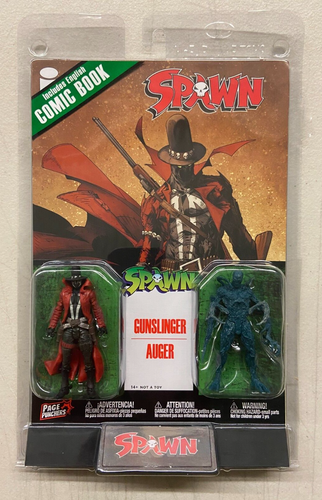 McFarlane Page Punchers 3" Figure 2 Pack with Comic Book Gunslinger ...