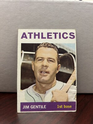 1964 Topps Set Break #196 Jim Gentile Athletics 5195T Poor | eBay