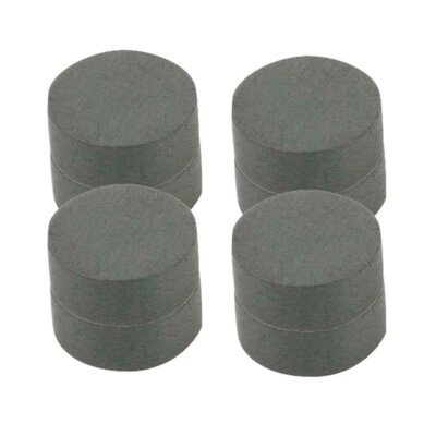 10 Dark Grey 3/4" Round by 3/16" Thick Ceramic Disc Magnets | eBay