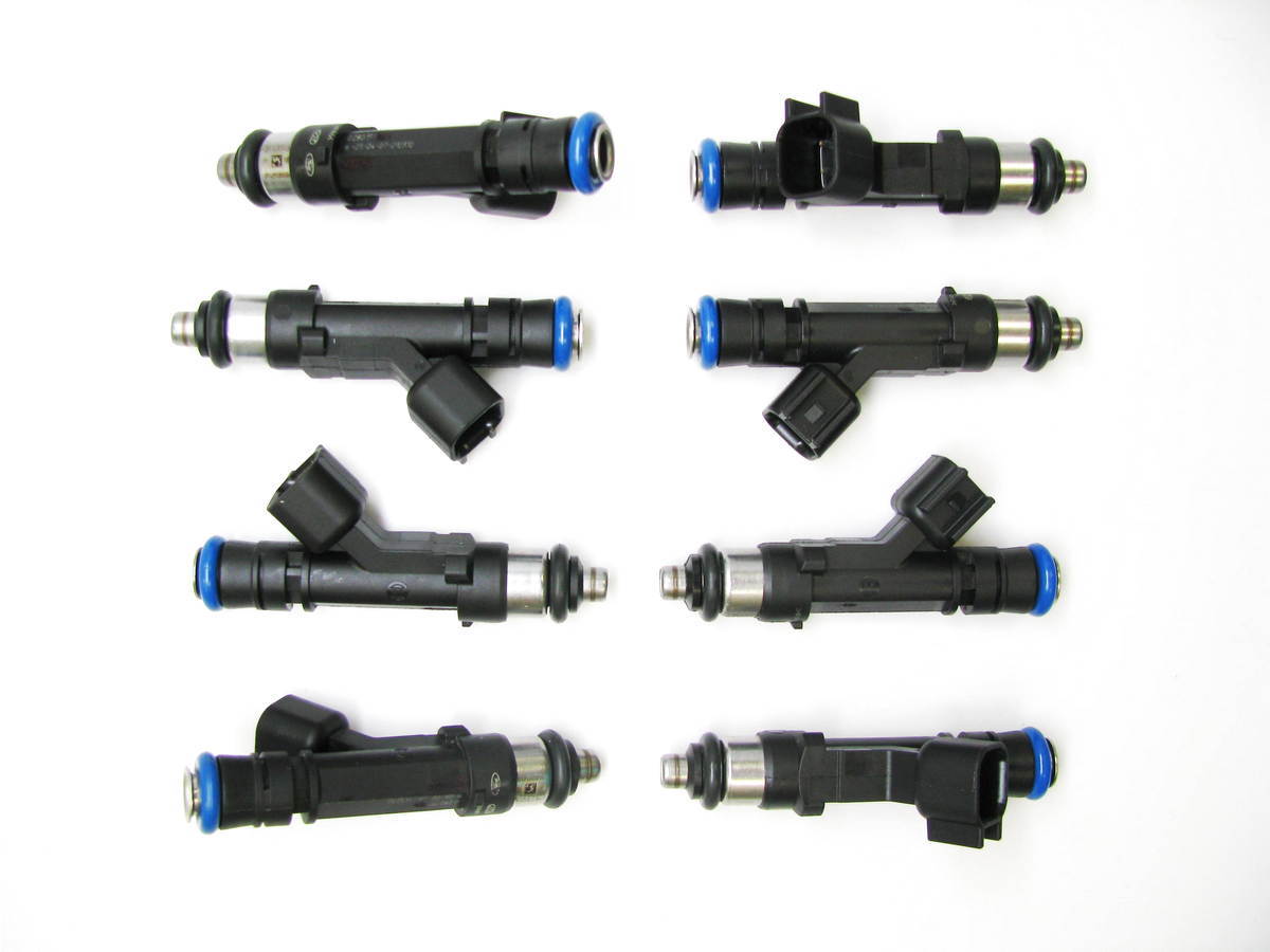 Set of 8 BRAND NEW BOSCH Injectors 2005-07 Ford & Lincoln, 5.4 L, 5C3E ...