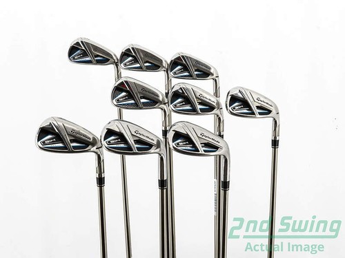 TaylorMade SIM MAX Iron Set 5-PW AW SW LW Graphite Regular Right -1/4 ...