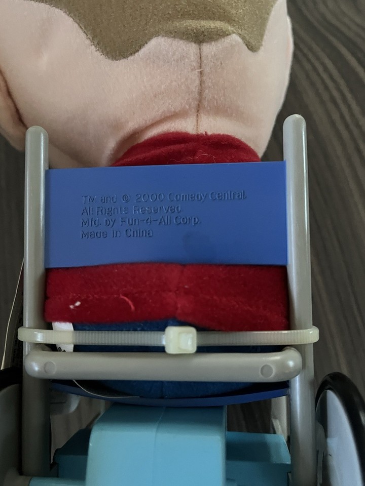 South Park 12" Timmy Plush Doll Toy Wheelchair Non-Talking Version 2000 ...