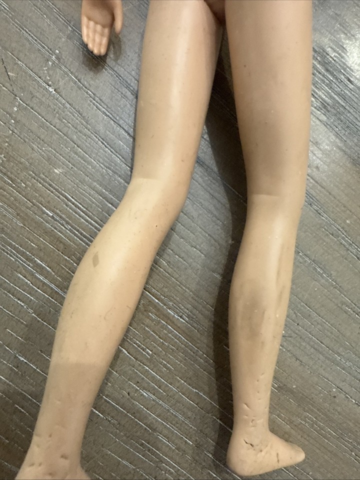 Vintage 1965-67 Skipper Bendable Leg Titian Red Hair Distressed Feet | eBay