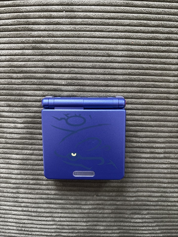 Custom Kyogre Game Boy Advance GBA AND Authentic Japanese Pokemon ...
