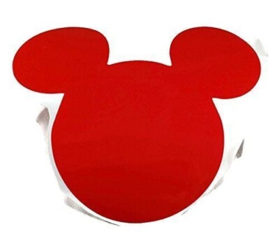 Vinyl Disney Mickey Mouse Head Die Cut Stickers - 5 Inch - 4pc Color ...