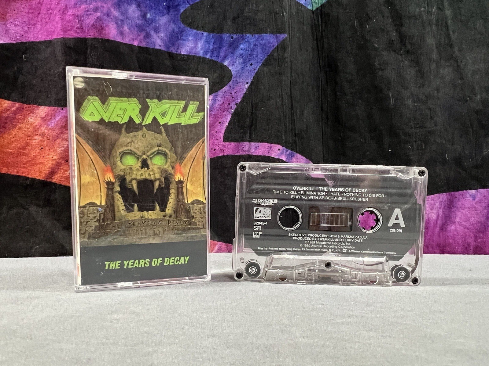 The Years of Decay [PA] by Overkill (Cassette, Oct-1989, Megaforce) for ...