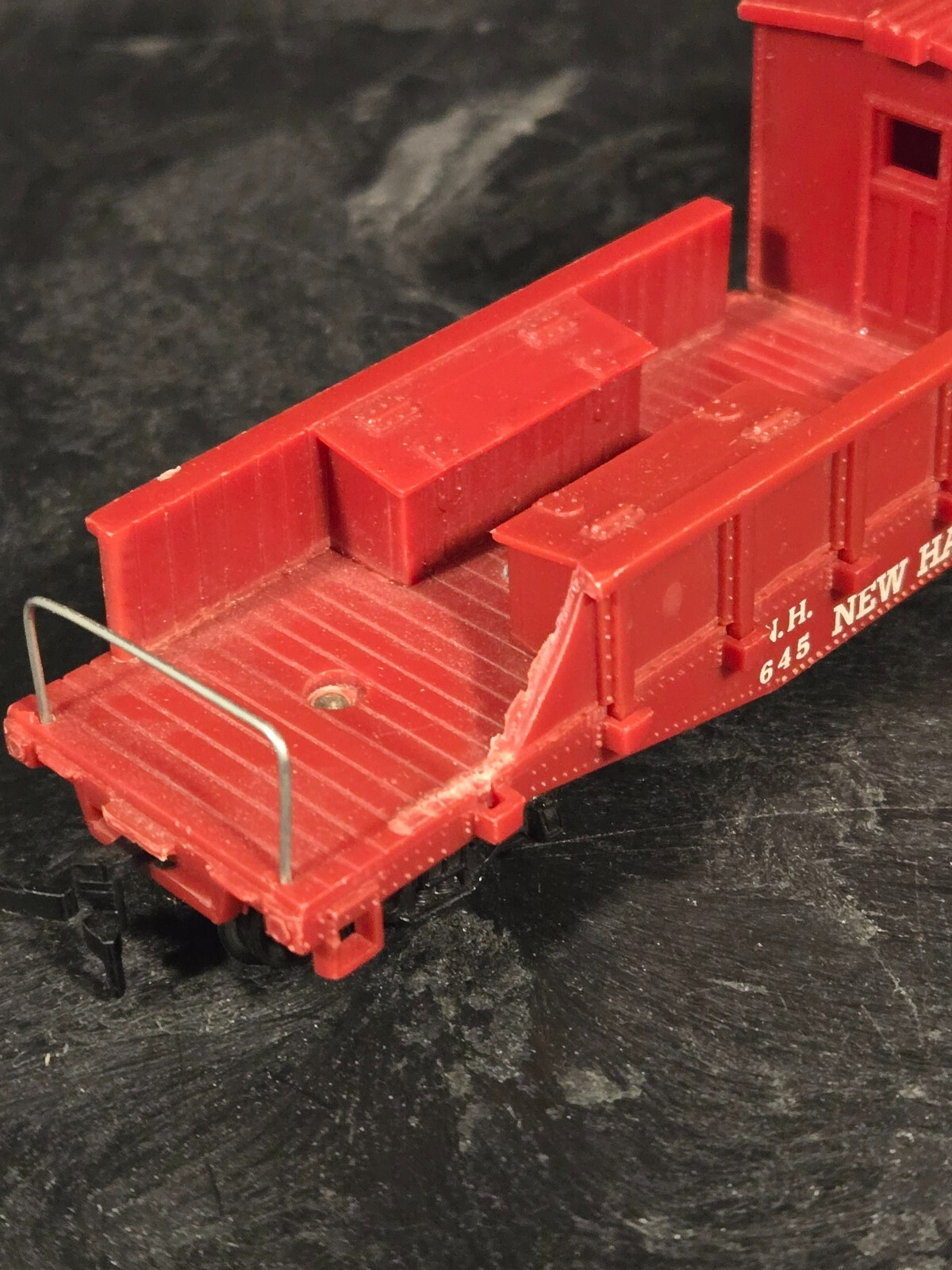Marx Vintage 1950's HO 645 New Haven Work Caboose HO Gauge Model Train | eBay